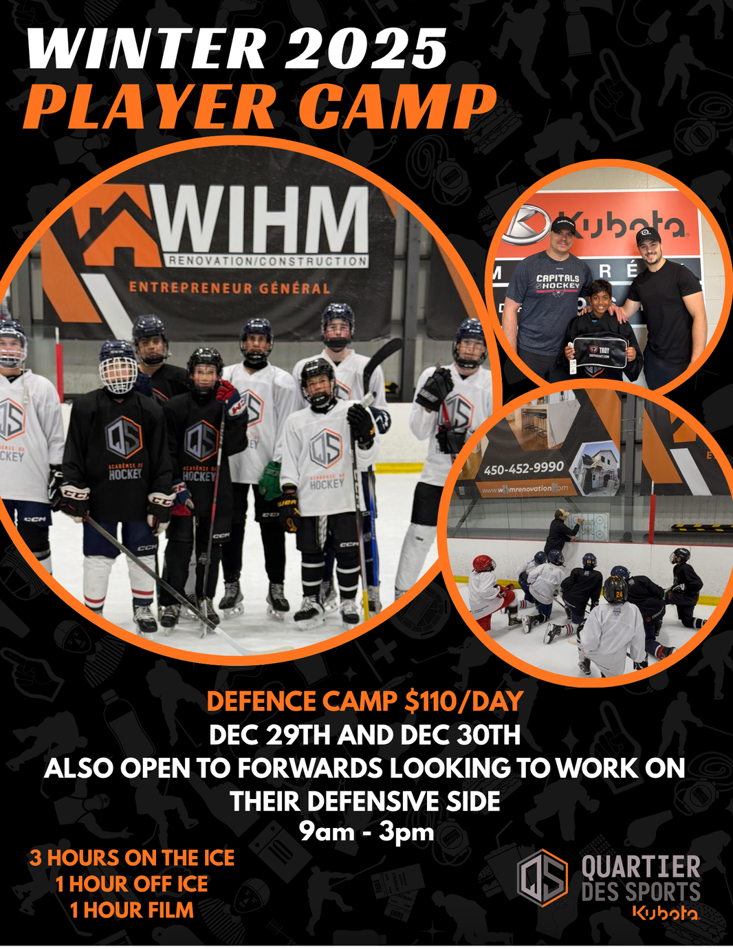 WINTER CAMP 2025 – Quartier des Sports Kubota